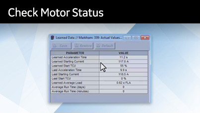 3SP-1042 - Check Motor Status