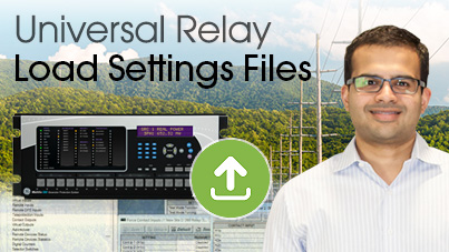 Multilin Universal Relay - Load Settings File