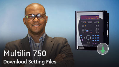 Multilin 750 - Download Setting Files