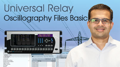 Multilin Universal Relay - Oscillography Files Basics