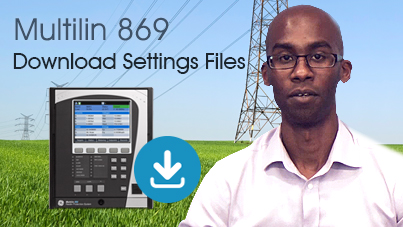 Multilin 869 - Download Setting Files