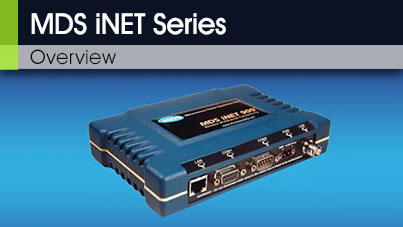 MDS iNET Series Overview