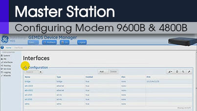 MDS Master Station Configuring Modem 9600B & 4800B Command Line & Web ...