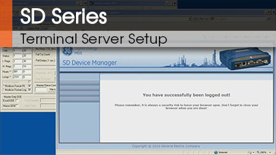 SD Series™ | Terminal Server Setup v1.1