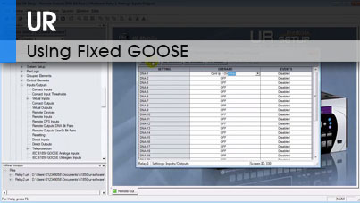 UR Platform | Using Fixed GOOSE v1