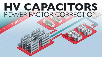 HV Capacitors - Power Factor Correction